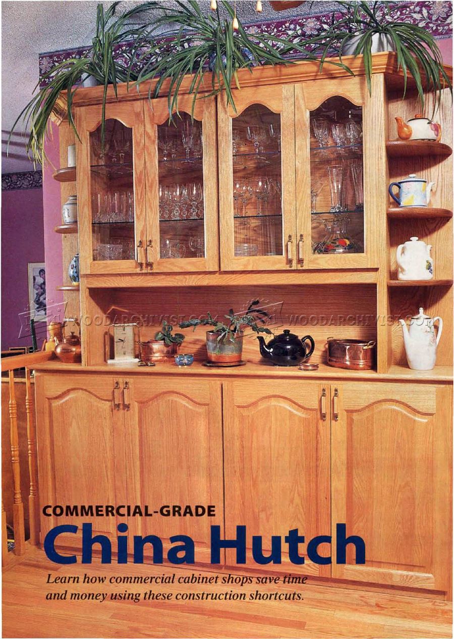China Hutch Plans WoodArchivist China Hutch Plans WoodArchivist
