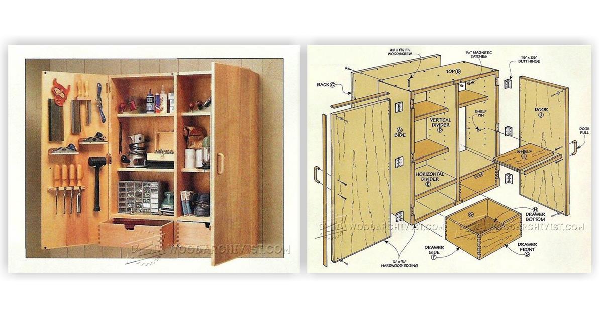 Wall Tool Cabinet Plans WoodArchivist Wall Tool Cabinet Plans WoodArchivist
