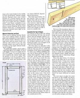 Kitchen Work Table Plans • WoodArchivist