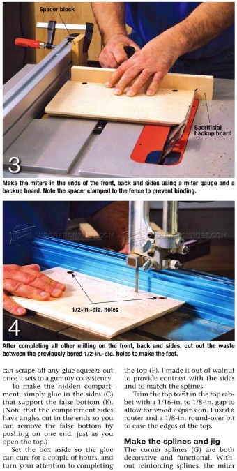 Keepsake Box Plans • WoodArchivist