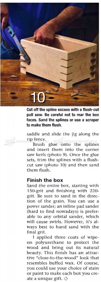 Keepsake Box Plans • WoodArchivist