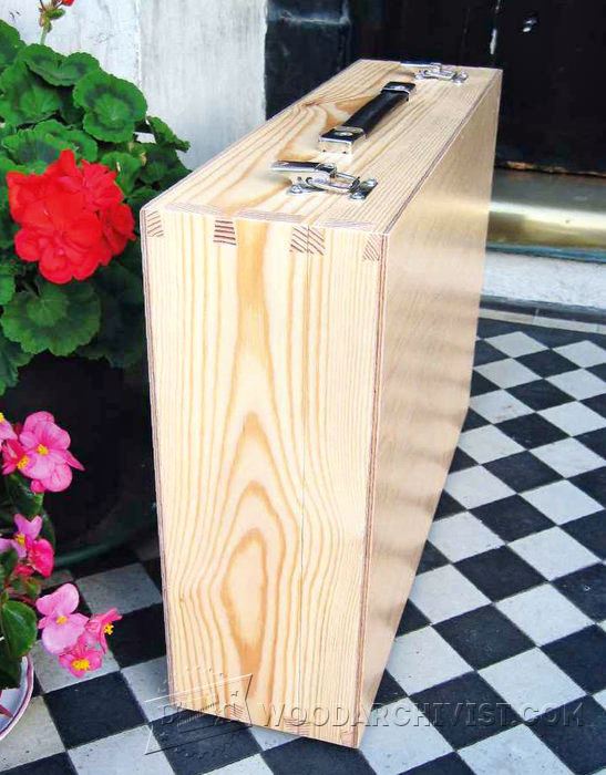 Wooden Attache Case Plans • WoodArchivist