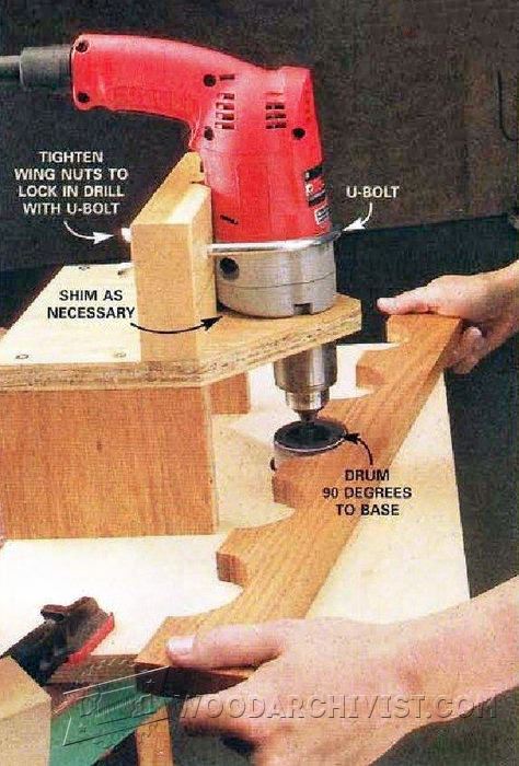 Drum Sanding Jig • WoodArchivist
