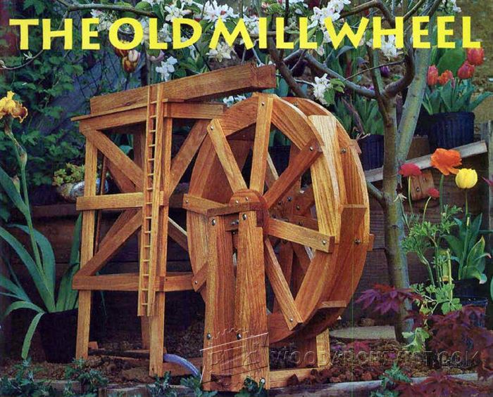 The Old Millwheel • WoodArchivist