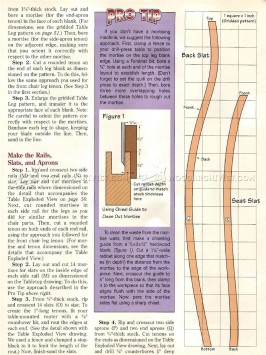Breakfast Table and Chairs Plans • WoodArchivist