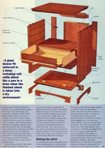 Small Chest of Drawers Plans • WoodArchivist