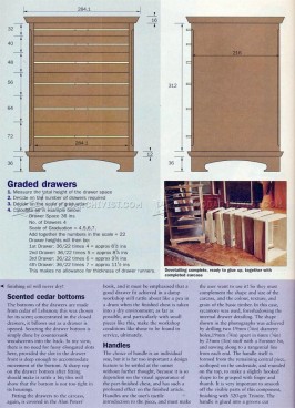 Small Chest of Drawers Plans • WoodArchivist