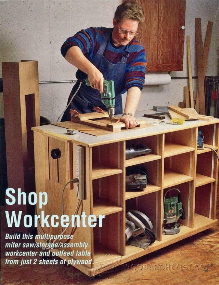Work Table Plans • WoodArchivist