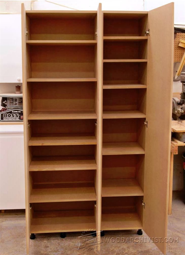 Tall Storage Cabinet Plans • WoodArchivist