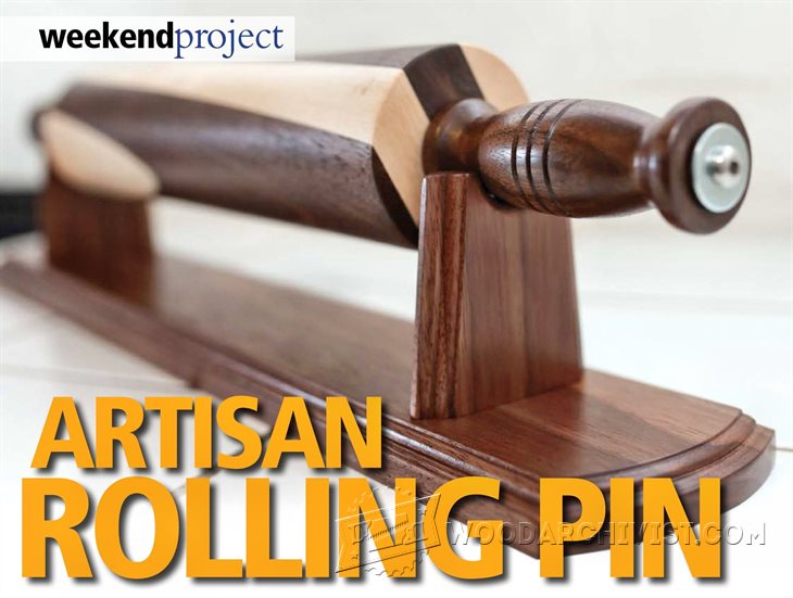 Woodturning Rolling Pin • WoodArchivist