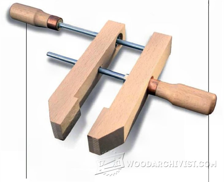 Homemade Hand Screw Clamps • WoodArchivist