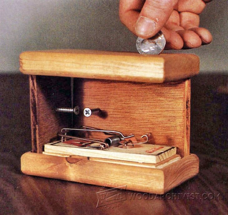 Exploding Coin Bank Plans • WoodArchivist