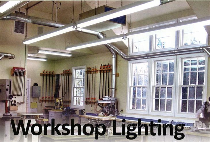 Workshop Lighting • WoodArchivist