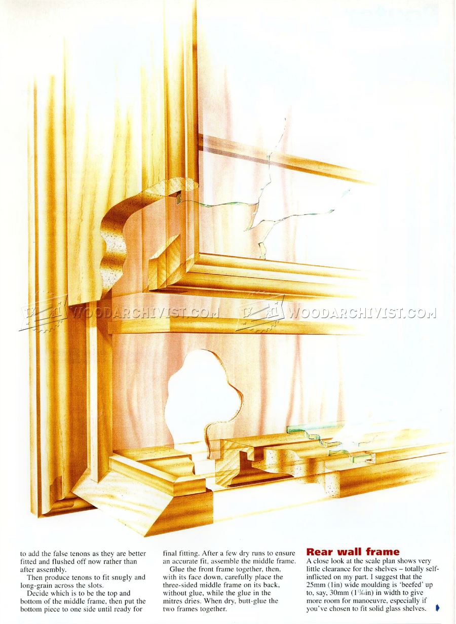 Display Cabinet Plans • WoodArchivist