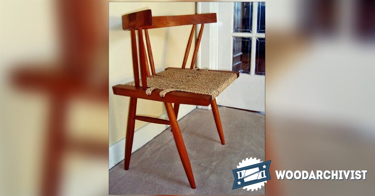 Grass Seat Chair Plans • WoodArchivist