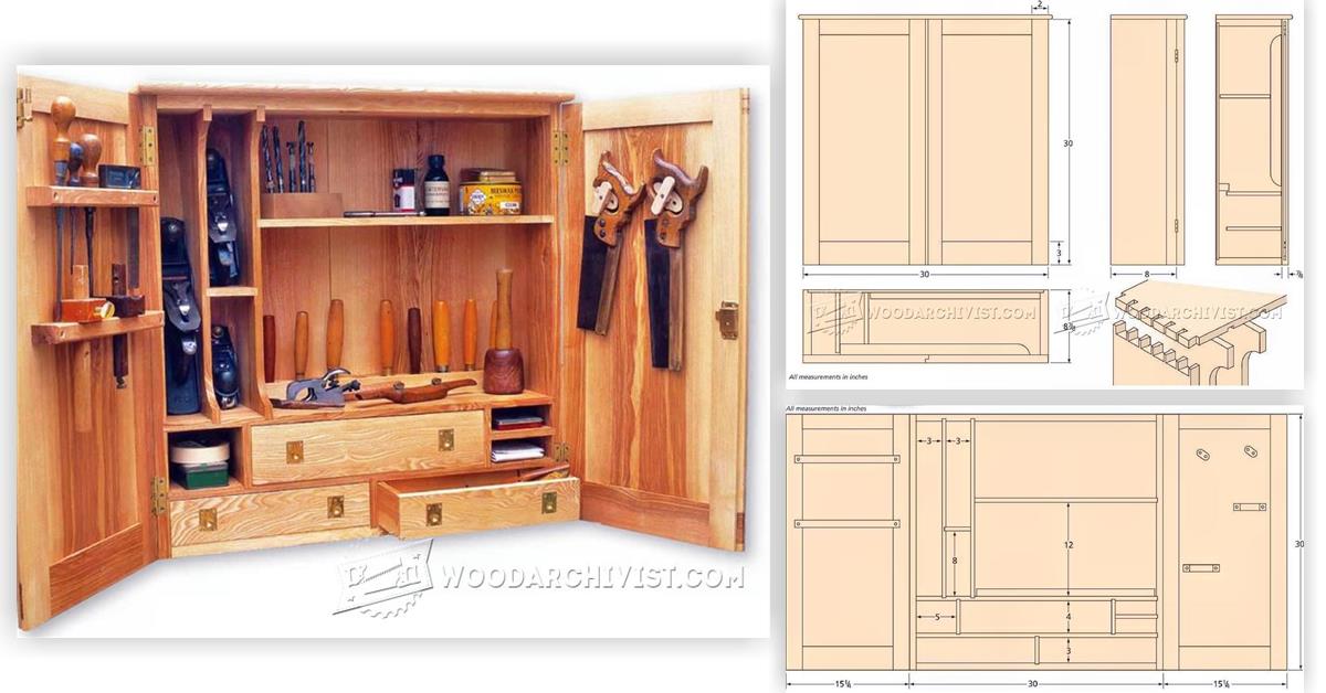 Tool Cupboard Plans • WoodArchivist