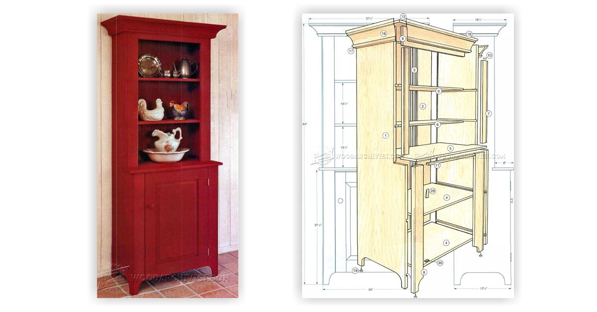 Cupboard Plans • WoodArchivist