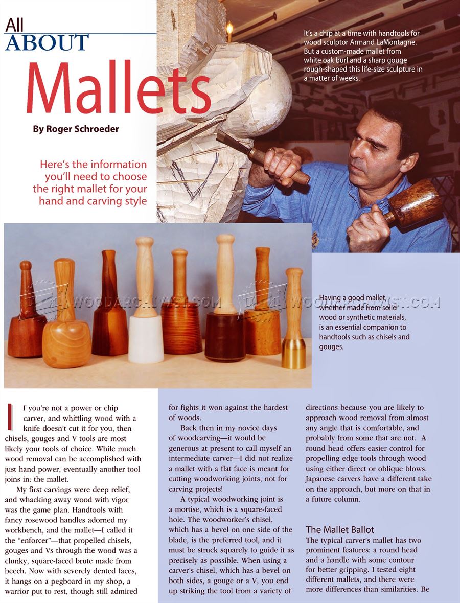 All About Wood Carving Mallet • WoodArchivist
