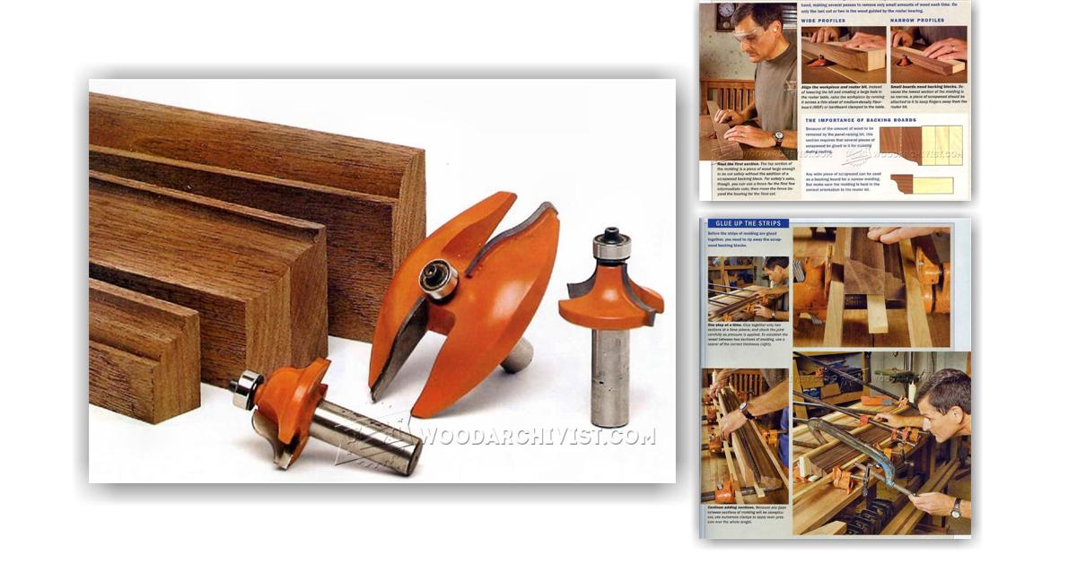 Making Built Up Molding • WoodArchivist