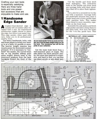 DIY Edge Sander • WoodArchivist