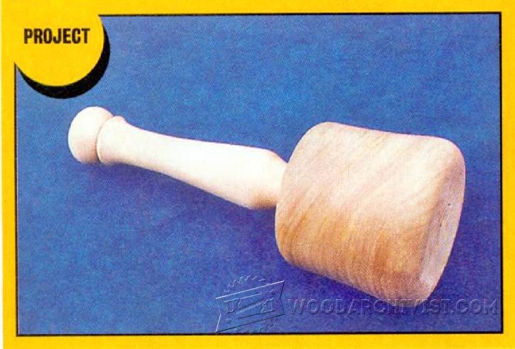 Making Carvers Mallet • WoodArchivist