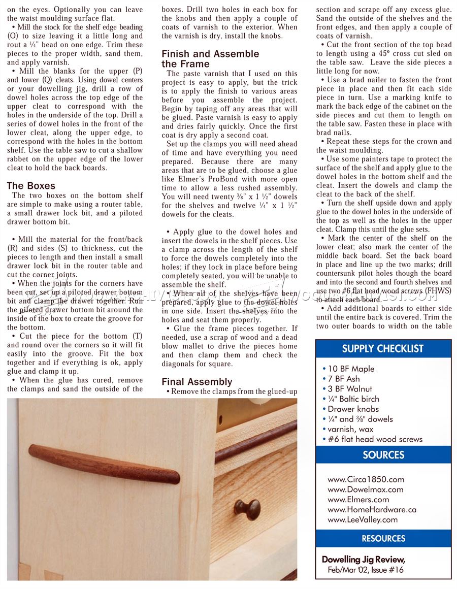 Hand Tool Rack Plans • WoodArchivist
