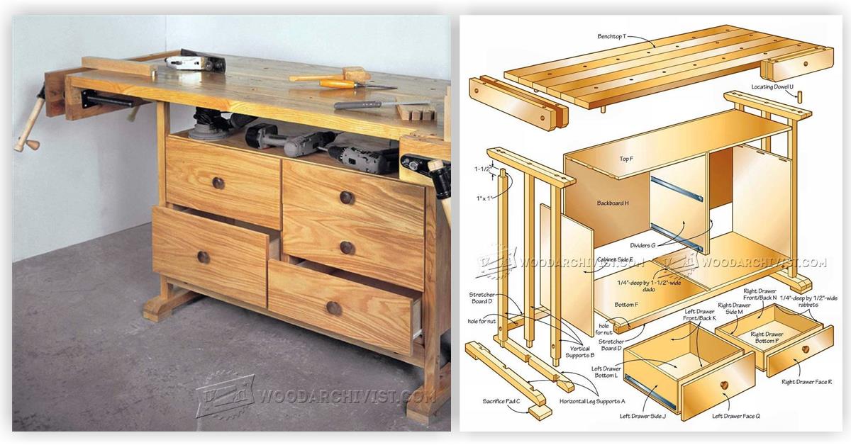 Practical Workbench Plans • WoodArchivist
