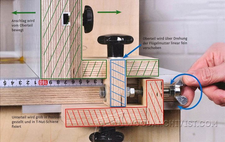 Router Fence Micro Adjuster • WoodArchivist