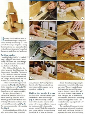 DIY Toggle Clamp • WoodArchivist