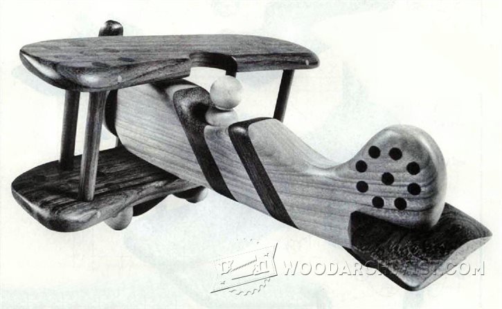 Wooden Biplane Plans • WoodArchivist