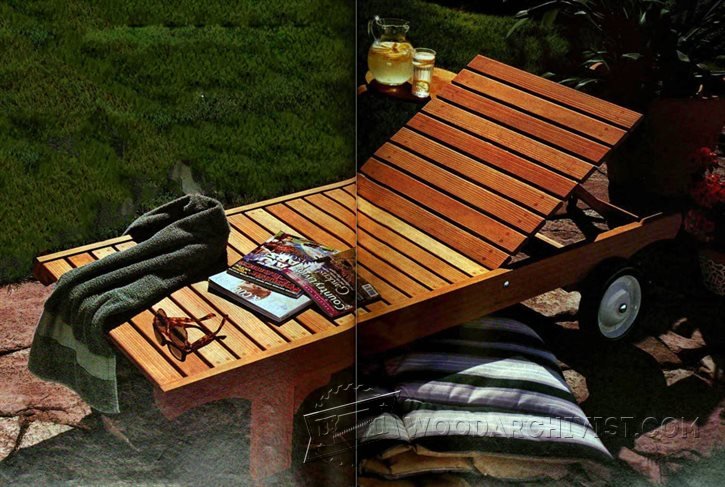 DIY Sun Lounge • WoodArchivist